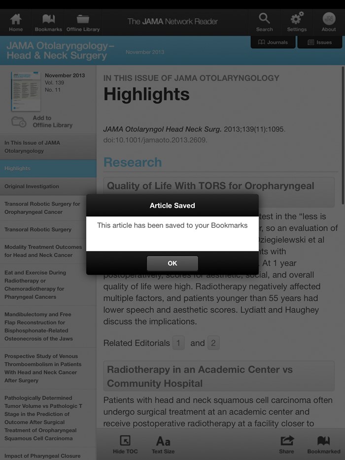 JAMA Network Reader | ENT & Audiology News