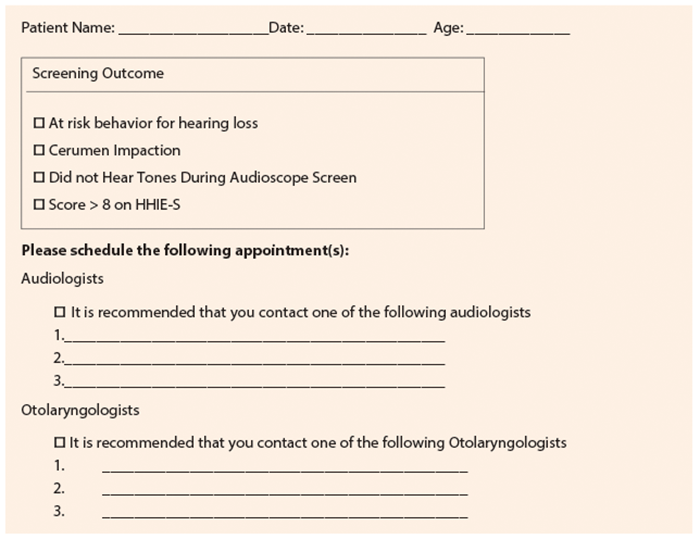 Screening for hearing loss in primary care | ENT & Audiology News