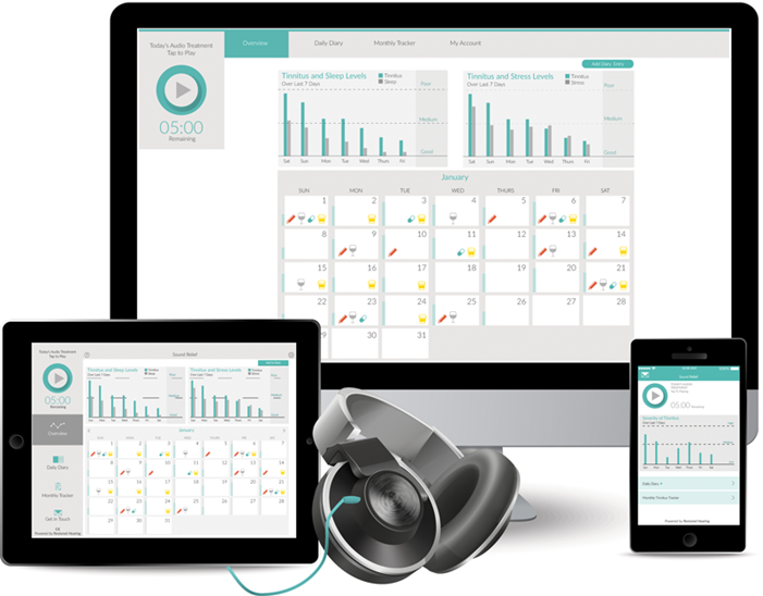 Take-home tinnitus care – Sound Relief App | ENT & Audiology News