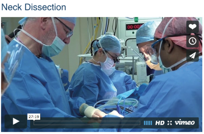 JLO surgical video: right selective neck dissection levels 2-5 | ENT ...